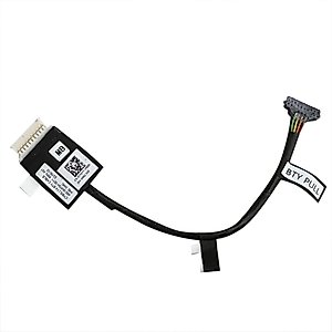 Huasheng Suda Battery Power Cable Connector Line/Wire Replacement for Dell Latitude 3520 3521 3420 E3420 E3520 07VDCD VYDYT 0VYDYT 450.0NF0H.0001 450.0NF0H.0011 450.0NF0C.0001 Battery Cable
