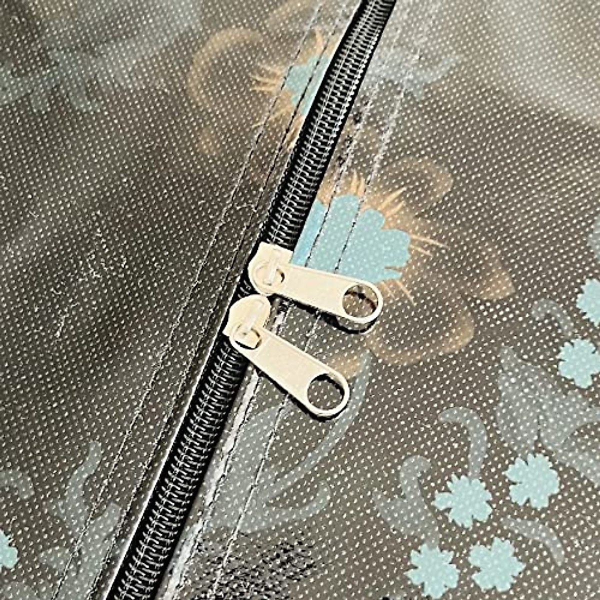 YiKitHom Extra Large Waterproof Storage Duffle Bag with Zippers and Handles Heavy Duty Cushion Cover Bag - 45x23x15.7 Inch