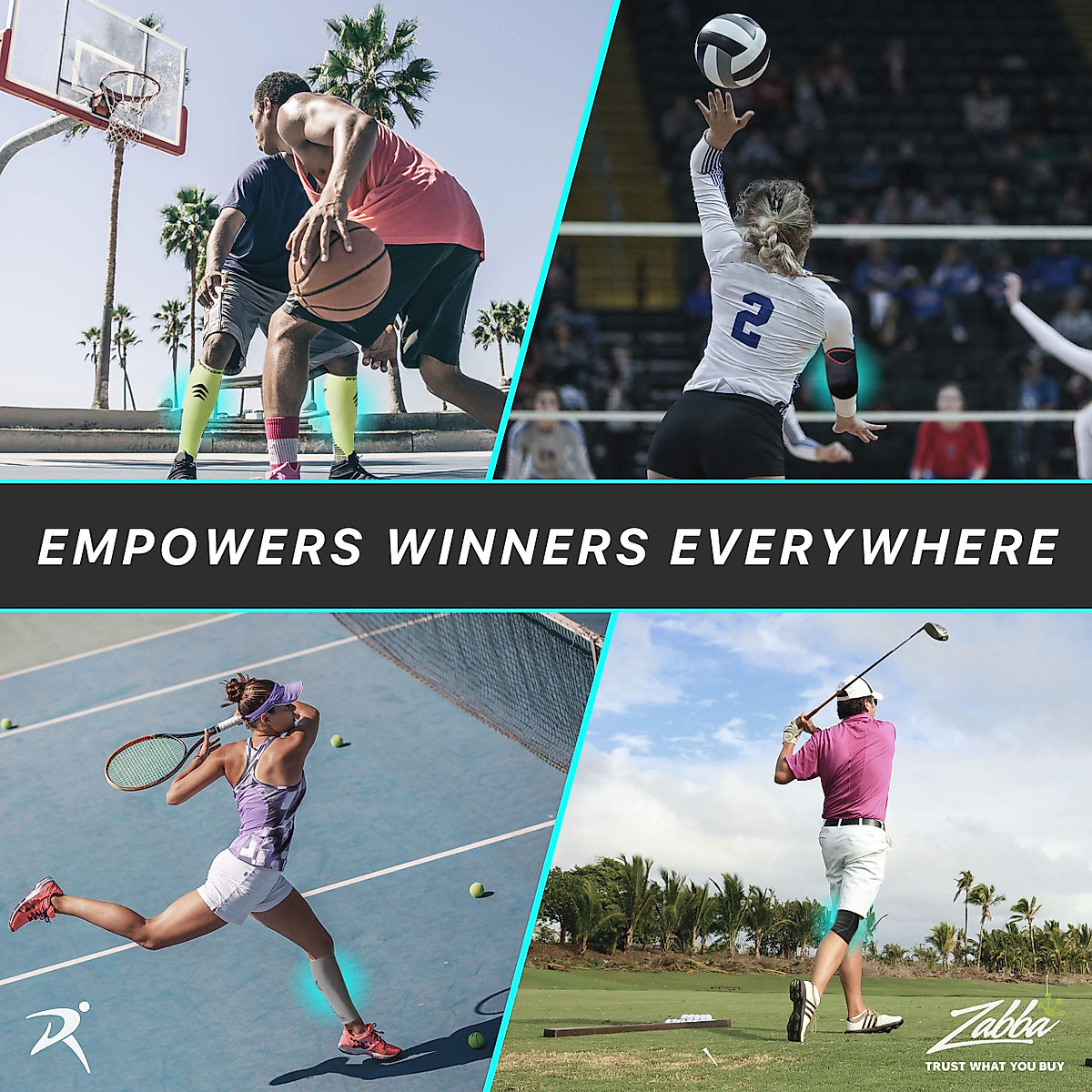 Rymora Compression Socks for Women and Men, Knee High Shin Splint Support Circulation Sock for Sports, Running, Cycling, Work, Pregnancy, Flight Travel - a Pair (Black, Large)