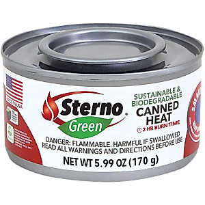 Sterno 7-Ounce Entertainment Cooking Fuel, 2-Pack, 7 Ounce (Pack of 2)