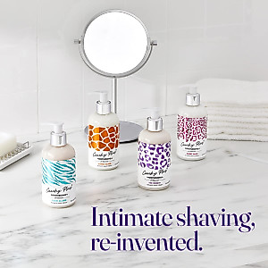 Coochy Intimate Shaving Cream MOISTURIZING Plus THE ORIGIN For Pubic, Bikini Line, Armpit - Rash-Free With Patent-Pending Formula – Prevents Razor Burns & Bumps, In-Grown Hairs, Itchiness 2 Pack