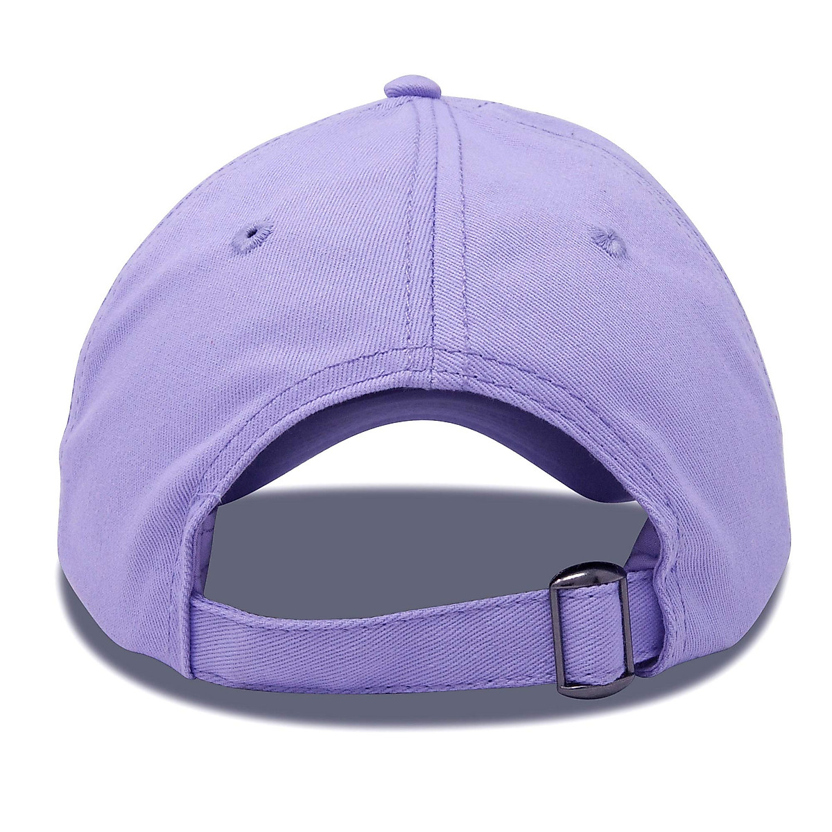DALIX Smile Baseball Cap Smiling Face Happy Dad Hat Men Women Teens in Lavender