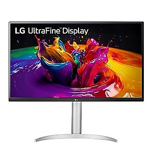 LG UltraFine 31.5-Inch Computer Monitor 32UP83A-W, IPS with HDR 10 Compatibility and AMD FreeSync, White