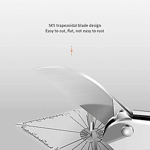 Multi Angle Miter Shear Cutter Hand Tools,45-135 Degree Adjustable Angle Scissors Trim Shears Tools for Vinyl Wood Molding Trim