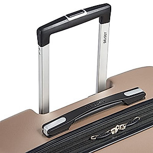 DELSEY Paris Jessica Hardside Expandable Luggage with Spinner Wheels (Rose Gold, Carry-On 21-Inch)