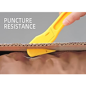 2 pack of Dual Blade Universal Package Opener,Safety Box Cutter Knife-Including Extra 10 Pieces Fast Change Blade, Cutting Blade, Box, Tape, Strap, Carton, Package, Envelope and Letter Opener