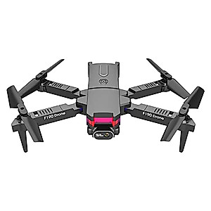 Aerial Photography Drone - RC Drone with Dual 4K HD FPV Camera and Dual Battery, Foldable Mini Remote Control Quadcopter, Altitude Hold, Headless Mode, Gifts for Women Men