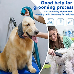 PUMYPOREITY Calming Dog Ears Cover, Dog Ear Muffs Noise Protection, Dog Ear Protection for Anxiety Relief, Dog Calming Hood, Dog Headband for Anxiety, Ear Muffs for Dogs and Cats,Green,L