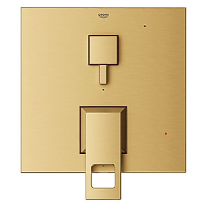 GROHE 29422GN0 Eurocube Valve Trim, Brushed Cool Sunrise