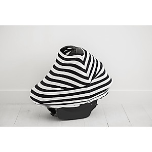 Copper Pearl Multi-Use Cover: Car Seat Covers, Nursing Cover, and Stroller Cover for Sun - Stretchy Fabric, All-Season Use, Stylish Designs, Easy Access for Moms - Classic