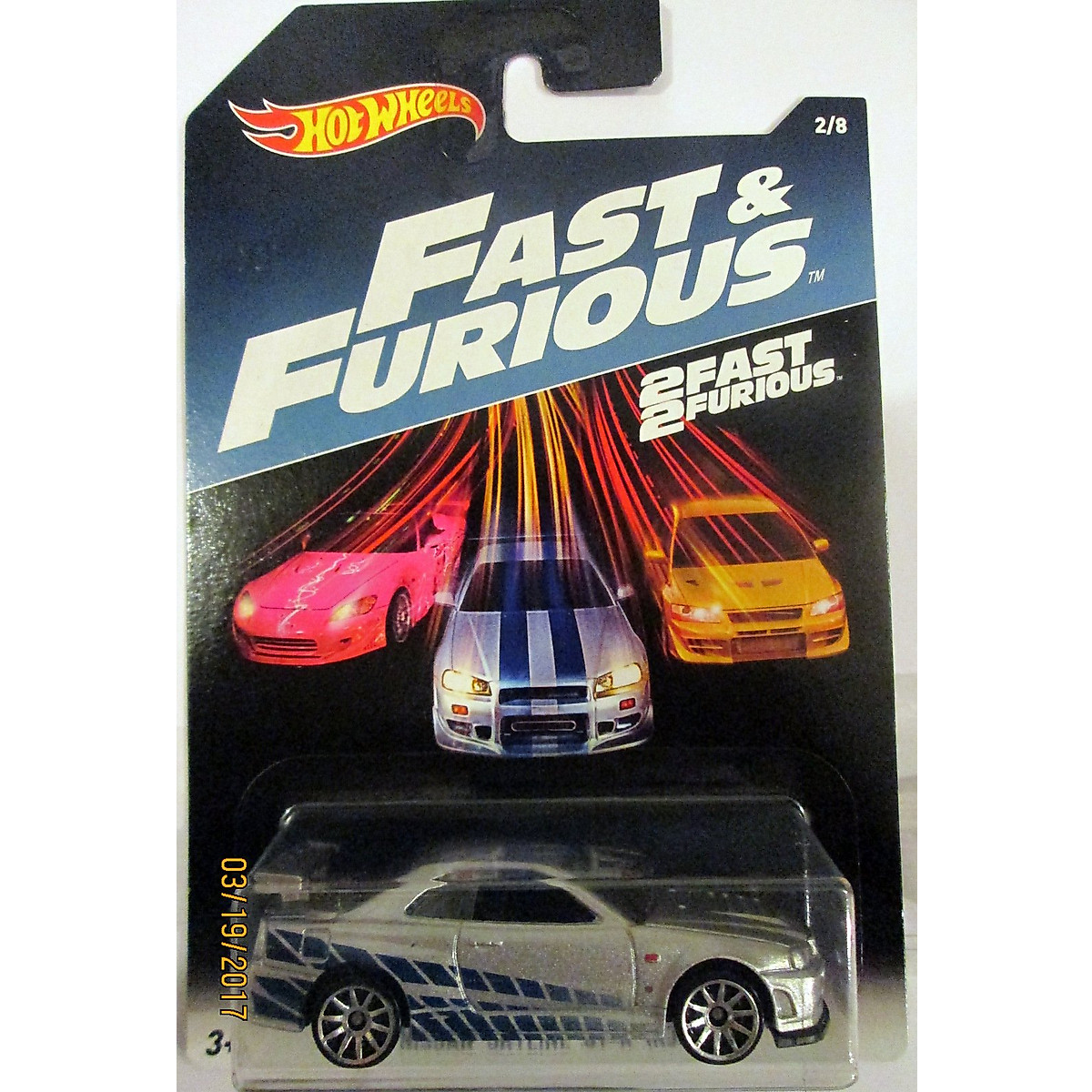 Hot Wheels 2017 Fast & Furious Exclusive Bundle of 8