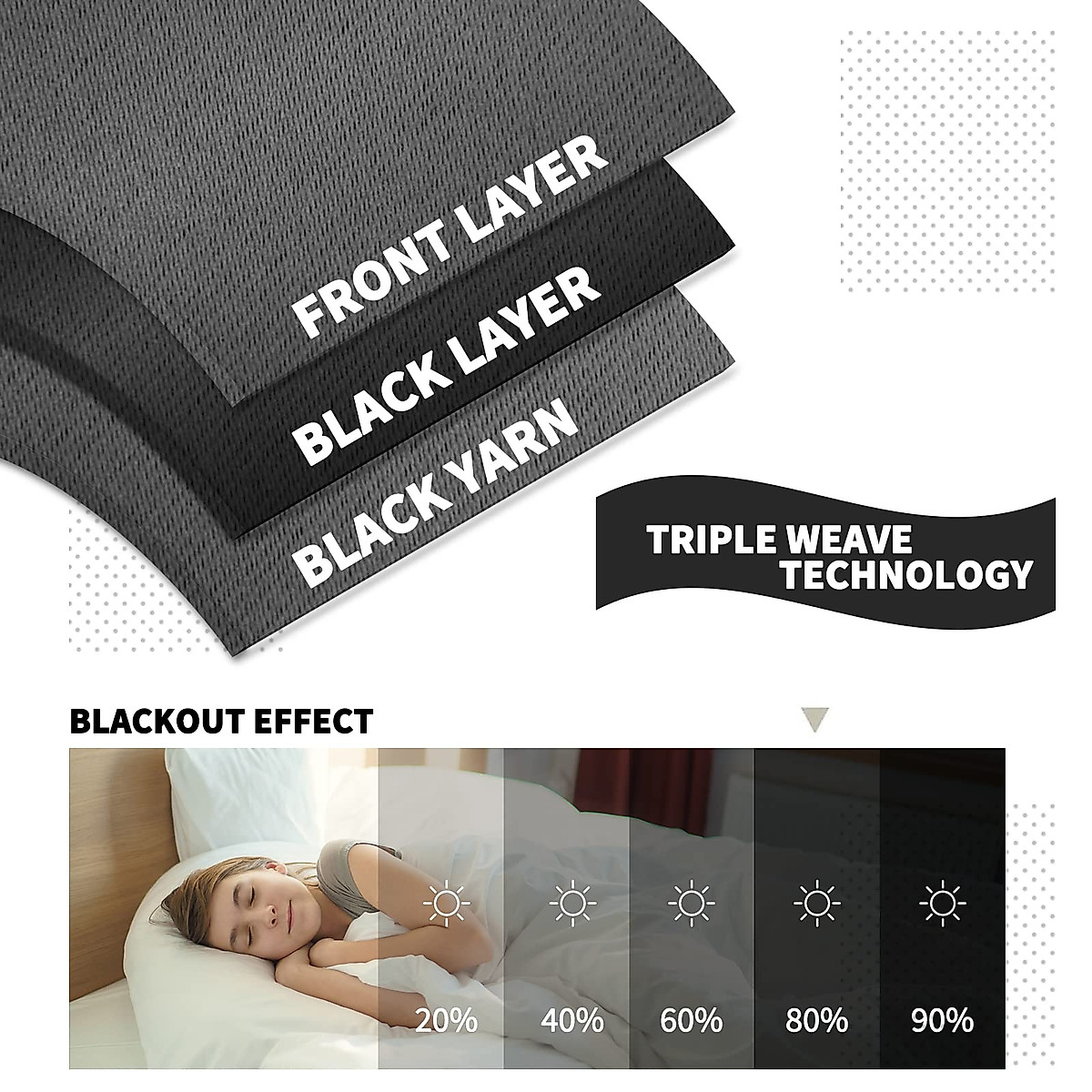 GZQIAWY 1PC Outdoor Curtains for Gazebo Waterproof Outdoor Furniture Living Room Bedroom Decoration Window Curtain Ideas Shower Curtain Design Wall Grey 50 in x 80 in (W x L)