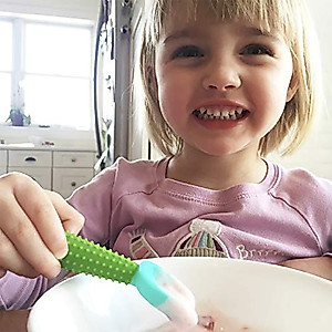 GoSili Silicone Spoon Set, Nontoxic and Dishwasher Safe, 2 Count