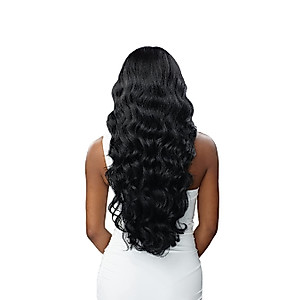 BUTTA LACE Sensationnel Human Hair Blend - Curly Body 26" (1B)