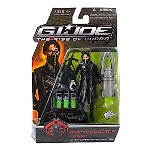 G.I. Joe The Rise of Cobra, Movie Action Figure, Rex "The Doctor" Lewis (Chief Experimental Doctor), 3.75 Inches