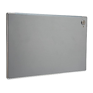 10.1in Tablet, 8 Core CPU Tablet PC for 11 8MP 20MP Dual Camera Silver Gray 2.4 5G WiFi for Office (US Plug)