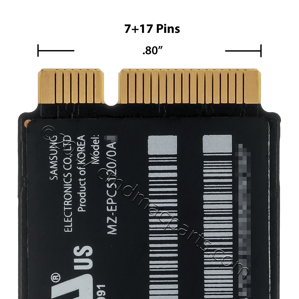 Odyson - 512GB SSD Upgrade Kit Replacement for Apple MacBook Air 11" A1465 & A1466 (Mid 2012)