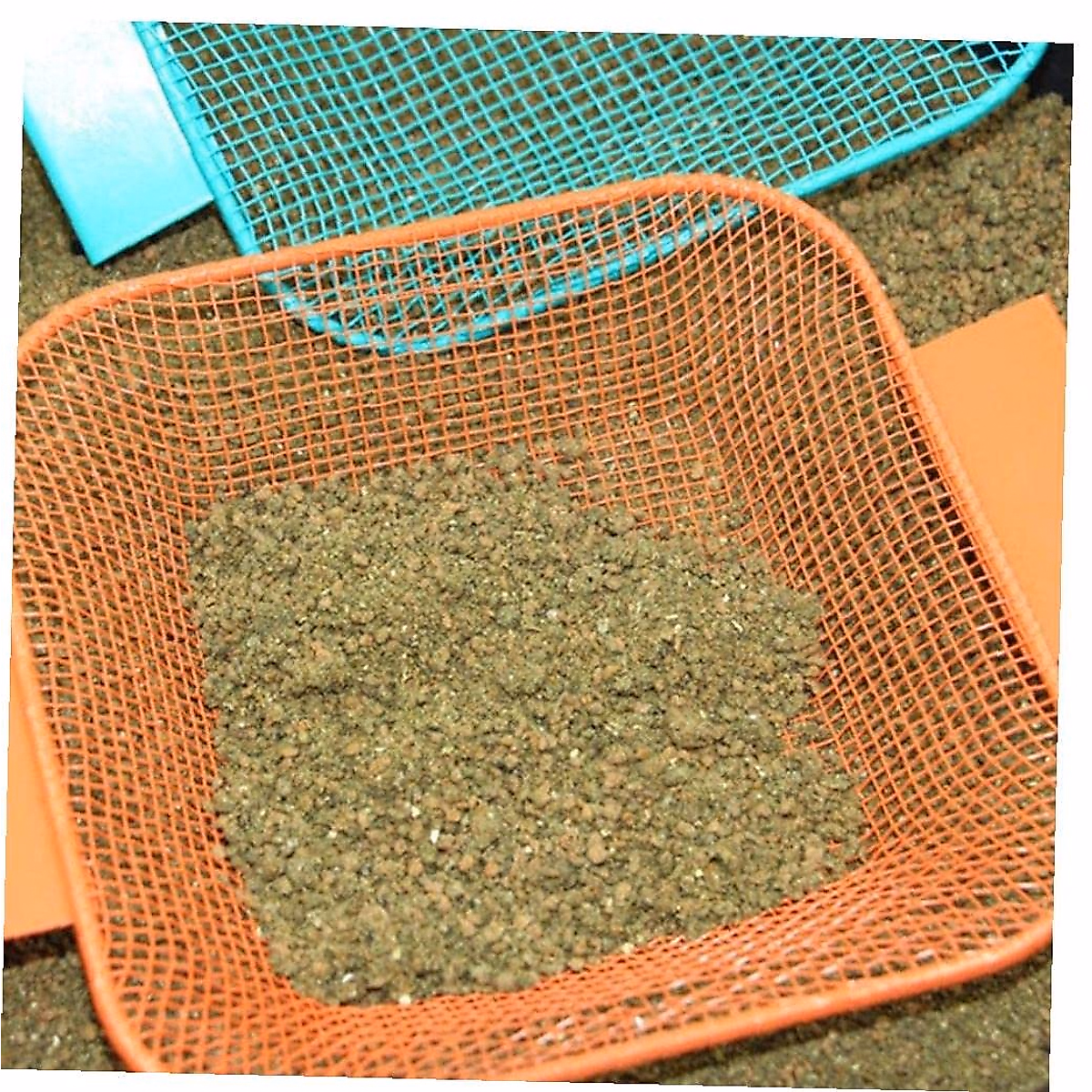 Haowul Fishing Bait Sieve Mesh Filtration Fishing Lures Mini Sieve Tools Home Garden Mesh Sieve Fishing Accessories