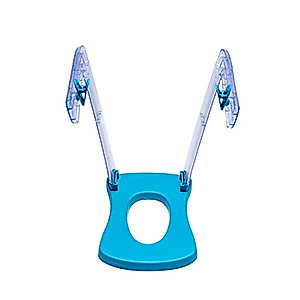 Jokari Jumbo Weight Bearing Clip and Fill Baggy Rack. Sturdy Stand Props Open Plastic Food Storage and Freezer Bags for Hands Free, No Mess Pouring of Leftovers, Meal Prep Ingredients or Snacks