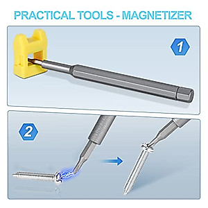 Egmen Precision Screwdriver Set, 24 in 1 Small Screwdriver Set, Magnetic Mini Screwdriver Set, Sturdy Electronic Screwdriver Set for Maintenance PC, Eyeglass, Mobile Practical Precision Tools Kit