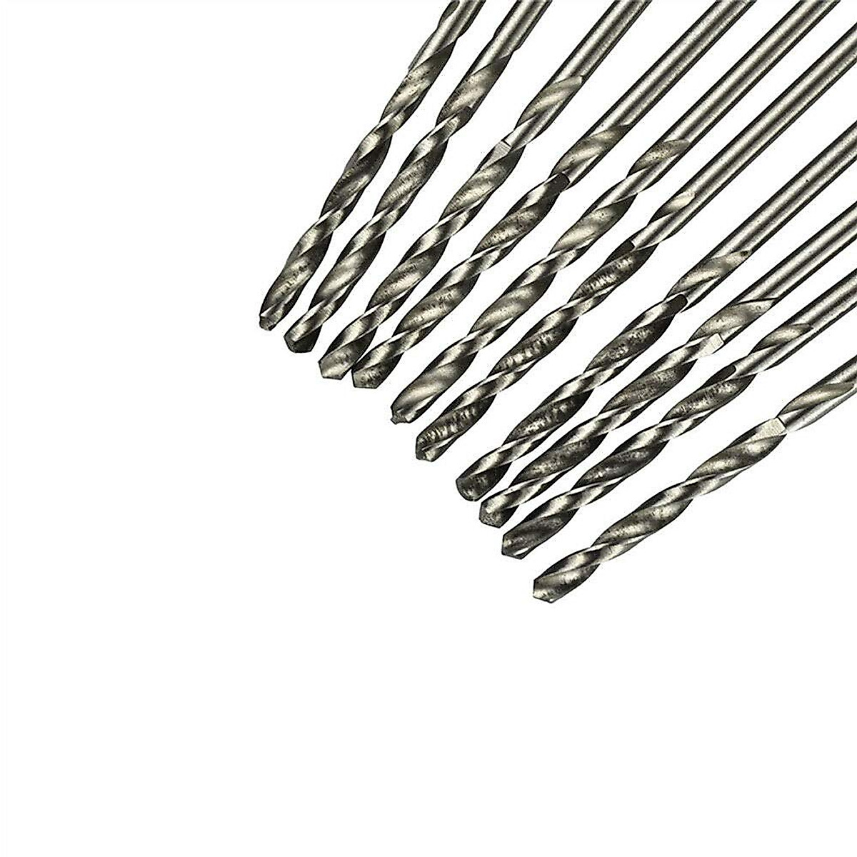 10Pcs HSS Metric Drill Bits 0.3mm Micro Mini Straight Shank Twist Drill Bit