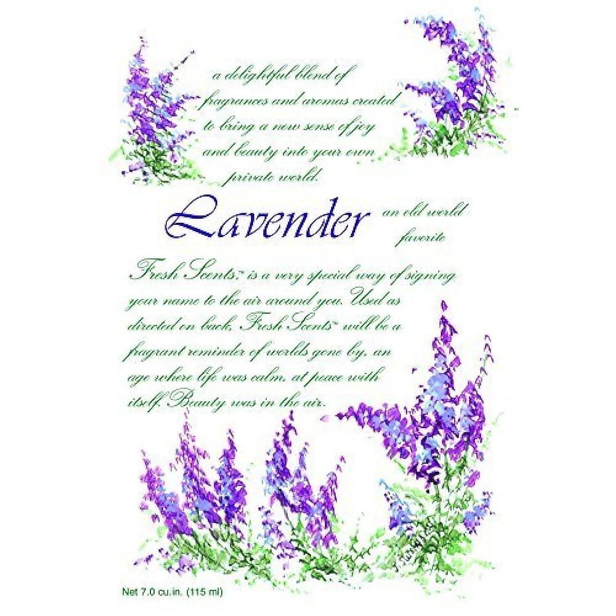 Fresh Scents Scented Sachets - Lavender,7.0 cu.in-Lot of 6