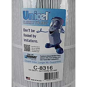 Unicel C-8316 Swimming Pool Replacement Filter Cartridge for Hayward XStream CC1500 (2 Pack)