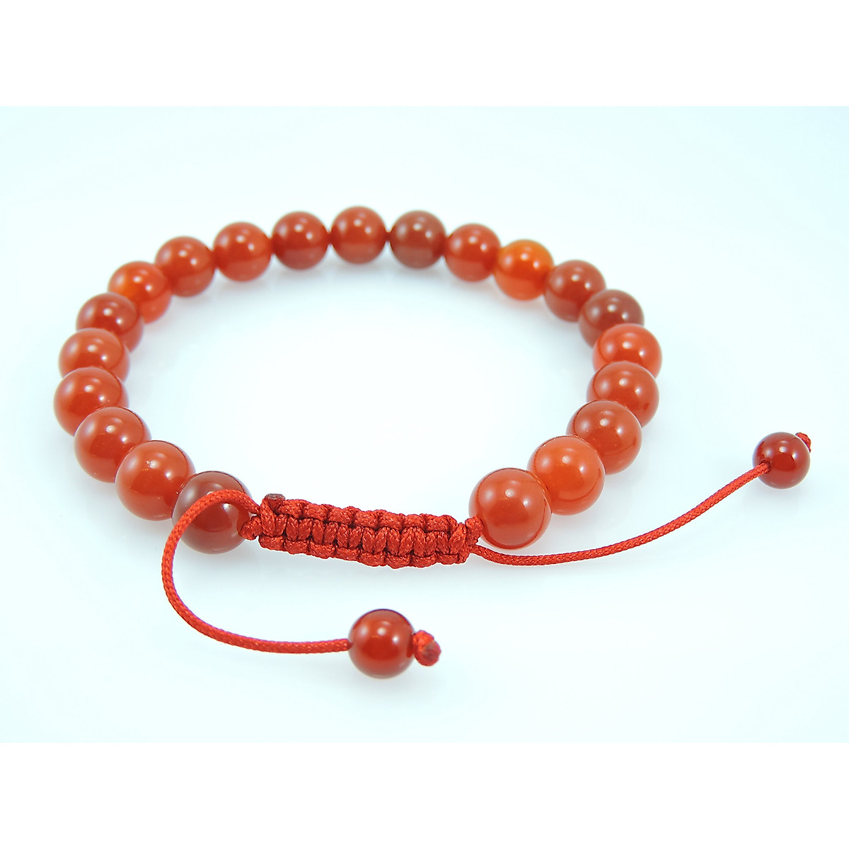 Hands Of Tibet Carnelian Wrist Mala/Bracelet for Meditation