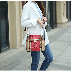 MKF Collection Crossbody Bag for Women, Vegan Leather shoulder Bag Handbag Purse By Mia K