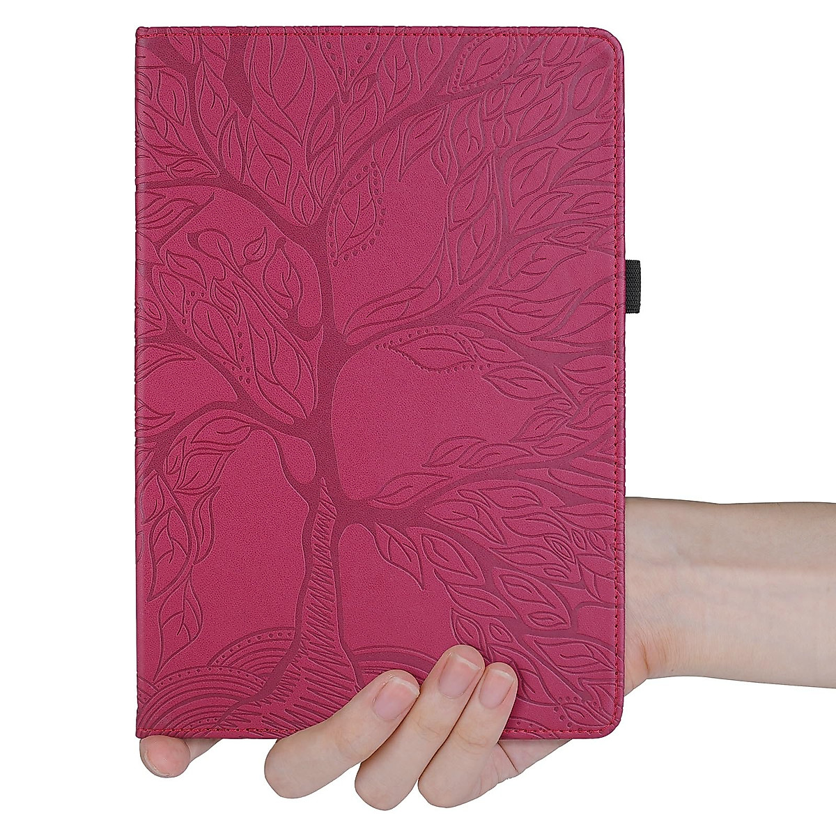 Tablet PC Case Compatible With Samsung Galaxy Tab A8 10.5-Inch 2021 (SM-X200/X205/X207) Tablet Case 360 Degree Rotating Stand Foldable Tablet Case Tree Of Life Embossed Shell Tablet home ( Color : Ver