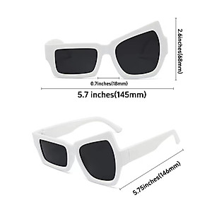 WJIANKPA Men's and Women'sFashionable Sunglasses,UV Protection Sunglasse,Cool Design,High-Definition Lens.