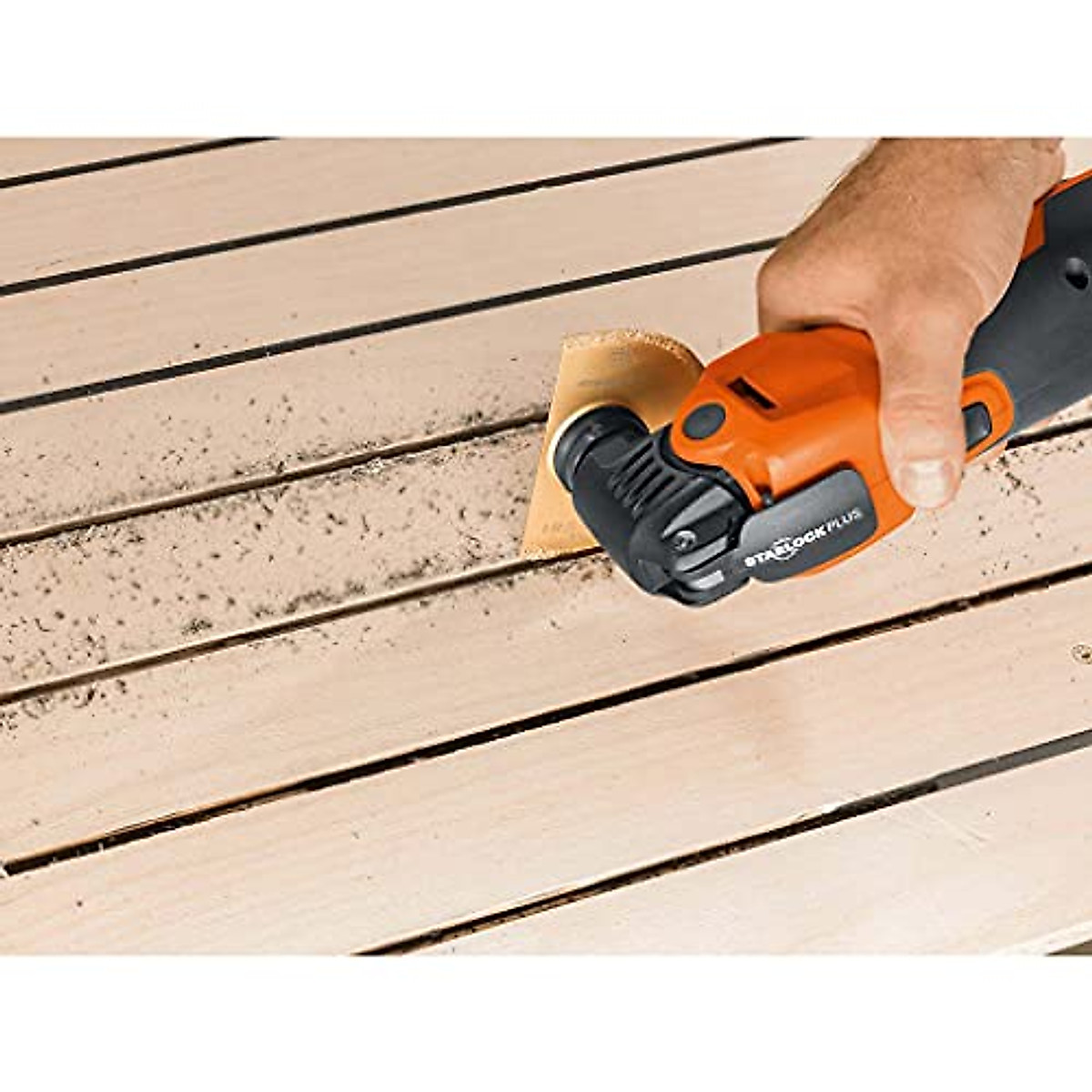 Fein FMM350QSL MultiMaster Corded Oscillating Multi-Tool Top Kit with QuickStart and StarlockPlus for Snap-Fit Accessory Change - 350W, Includes Case - 72295261090