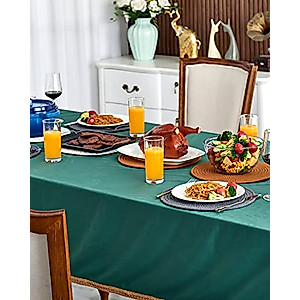 Woven Trivet Placemats Table Mats: Humbson 6Pcs Round Farmhouse Heat Dinner Plate Mat Set - Natural Cotton Rope Placemat Boho Charger Kitchen Hot Pads Pot Holder 11.8 Inch (11.8x11.8)