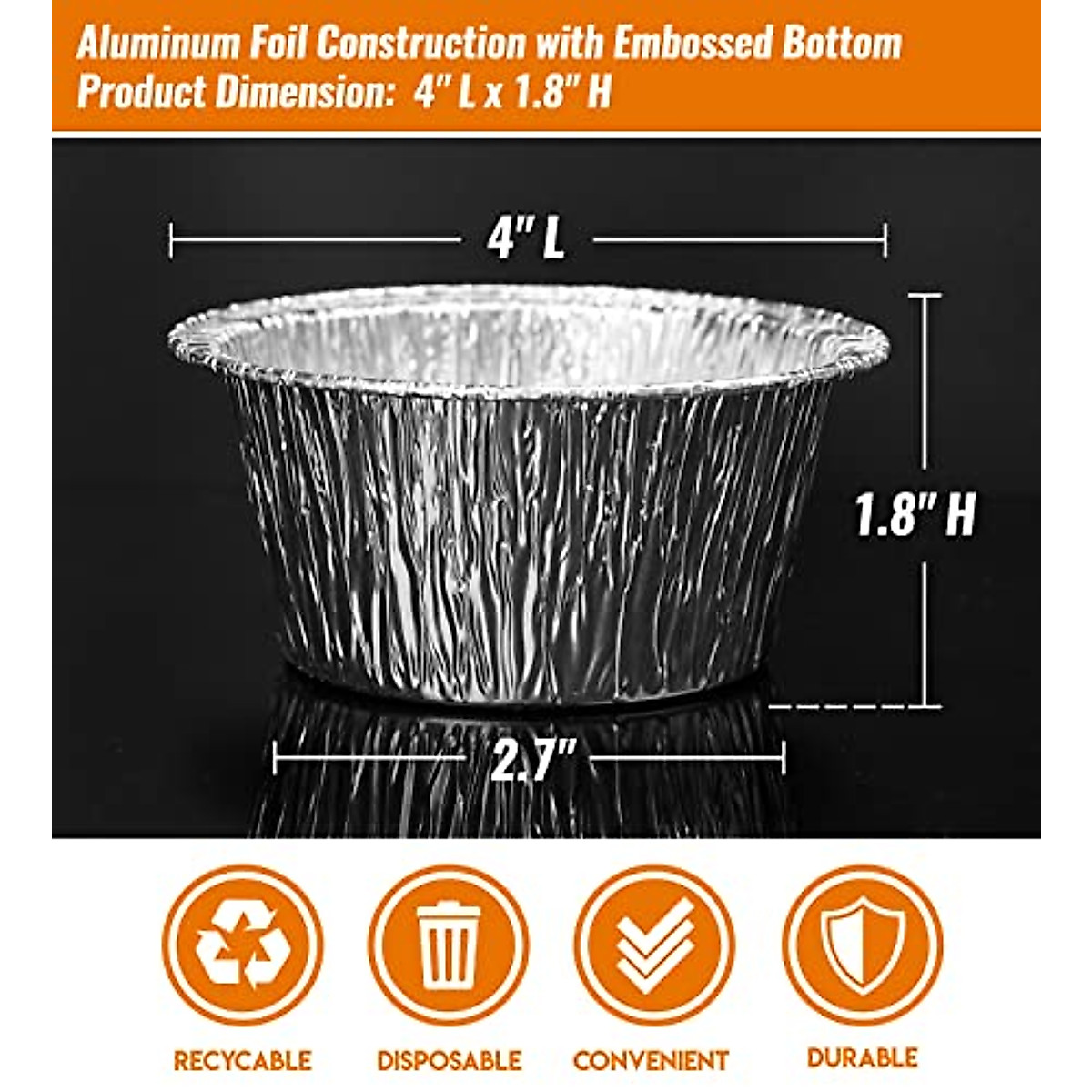 NUPICK 40 Pack Grease Cup Compatible with Char-Broil/Kenmore Outdoor Grills