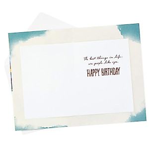 Hallmark Birthday Card (Watercolor Mountains)