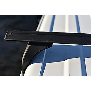 Antidote Outdoors Cross Bars Roof Rail Racks Fit for Jeep Wrangler JK JL Gladiator JT 2007-2023 Crossbars