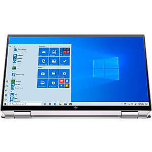 HP Newest Spectre Touch x360 13-AW000 Silver Convertible Laptop 10th Gen Quad Core Intel i7 up to 3.9GHz 8GB DDR4 + 32GB Optane (40GB Total) 512GB SSD 13.3in FHD Gorilla Glass (Renewed)