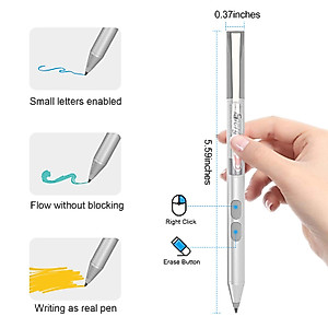 ﻿﻿Stylus Pen for HP Pavilion x360 Touchscreen Laptop Pencil,HP Pavilion x360 11m-ad0 14M-ba0 14-cd0 15-br0;HP Envy x360 15-bp0,x360 15-cn0,X2 12-e0xx,X2 12g0xx;HP Spectre x360 13-ac0xx 15-blxxx