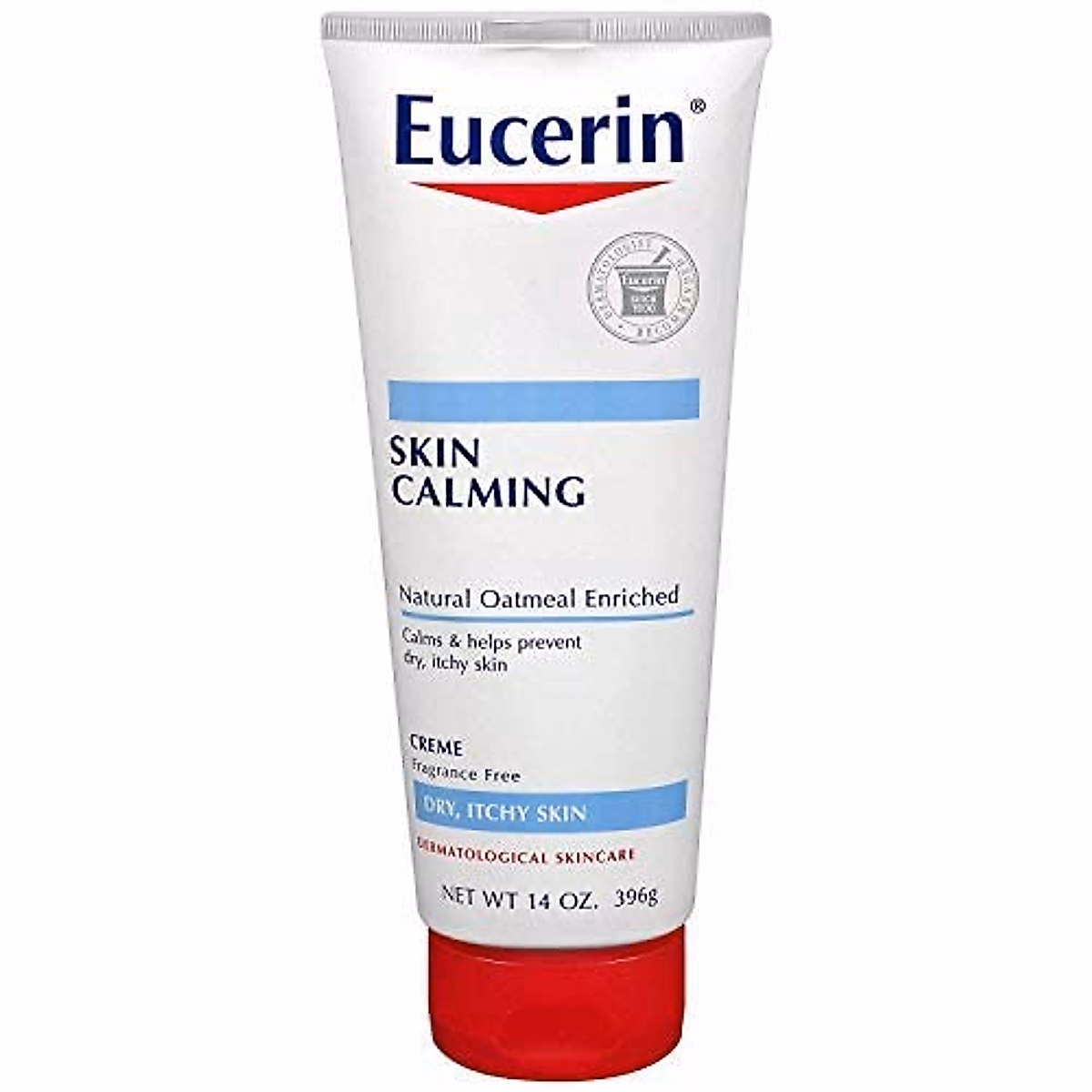 Eucerin Skin Calming Daily Moisturizing Creme Tubes, 14 Oz, Pack of 1