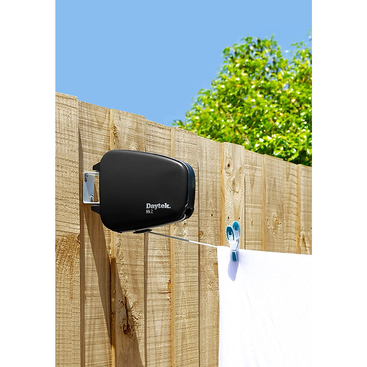 Daytek Flexi Dry Single Clothesline, 49 Feet Drying Space