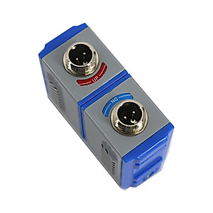 VTSYIQI 10m Flow Meter Cable TS-2 Liquid Ultrasonic Flow Meters Clamp On Transducers Sensor with Pipe Diameter DN25~100mm for TUF-2000H TUF-2000P TUC-2000E Ultrasonic Flow Meter