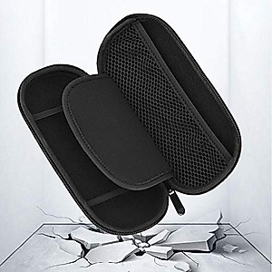 Bewinner Storage Case for PS Vita, Hard Case Protective Case for PS Vita Storage Bag, Shockproof, Waterproof, Travel Bag, Carry Bag Pouch for Sony PS Vita (Black)