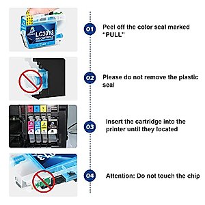 DOUBLE D LC3013 Ink Cartridges Compatible Replacement for Brother LC3013 LC3011 High Yield for Brother MFC-J491DW MFC-J497DW MFC-J895DW MFC-J690DW Printer (3 Black,2 Cyan,2 Magenta,2 Yellow) 9 Pack