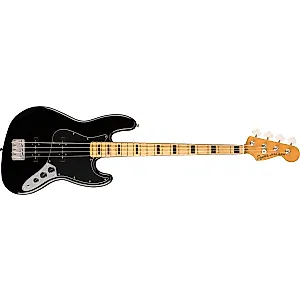 Squier Classic Vibe 70s Jazz Bass, Black, Maple Fingerboard