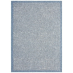 Tommy Bahama Marlin Transitional Indoor/Outdoor Area Rug, Blue, 7'10"x10'2"
