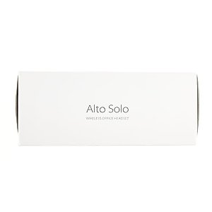 Avantalk Alto Solo - Wireless Headset with Mic for Work with Qualcomm Bluetooth Solution, CVC Noise-Canceling for PC, Computer & Laptop, Charging Stand, Mute Button, Wired Headphones Option