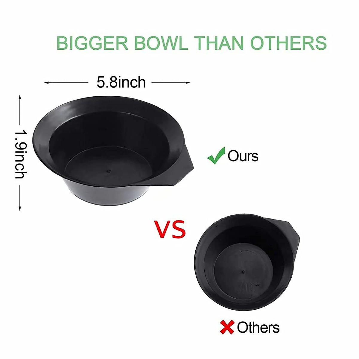 47 Pieces Hair Dye Coloring Kit Hair Tinting Bowl Dye Brush, Ear Cover, Gloves for Hair Coloring Bleaching Hair Dryers DIY Salon Hair Dye Tools Hair Dye Tools