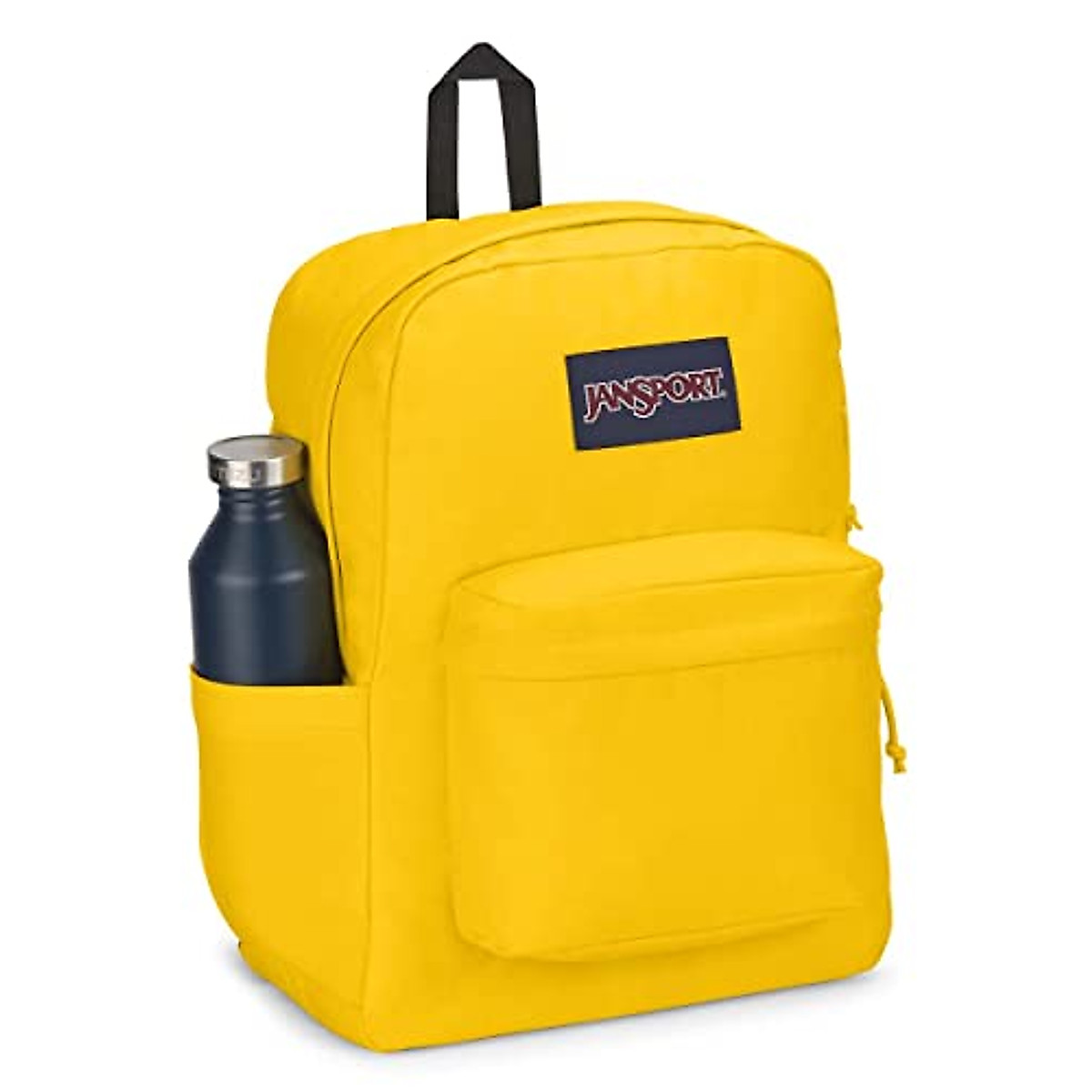 JanSport Superbreak Backpack - Durable, Lightweight Premium Backpack, Lemon