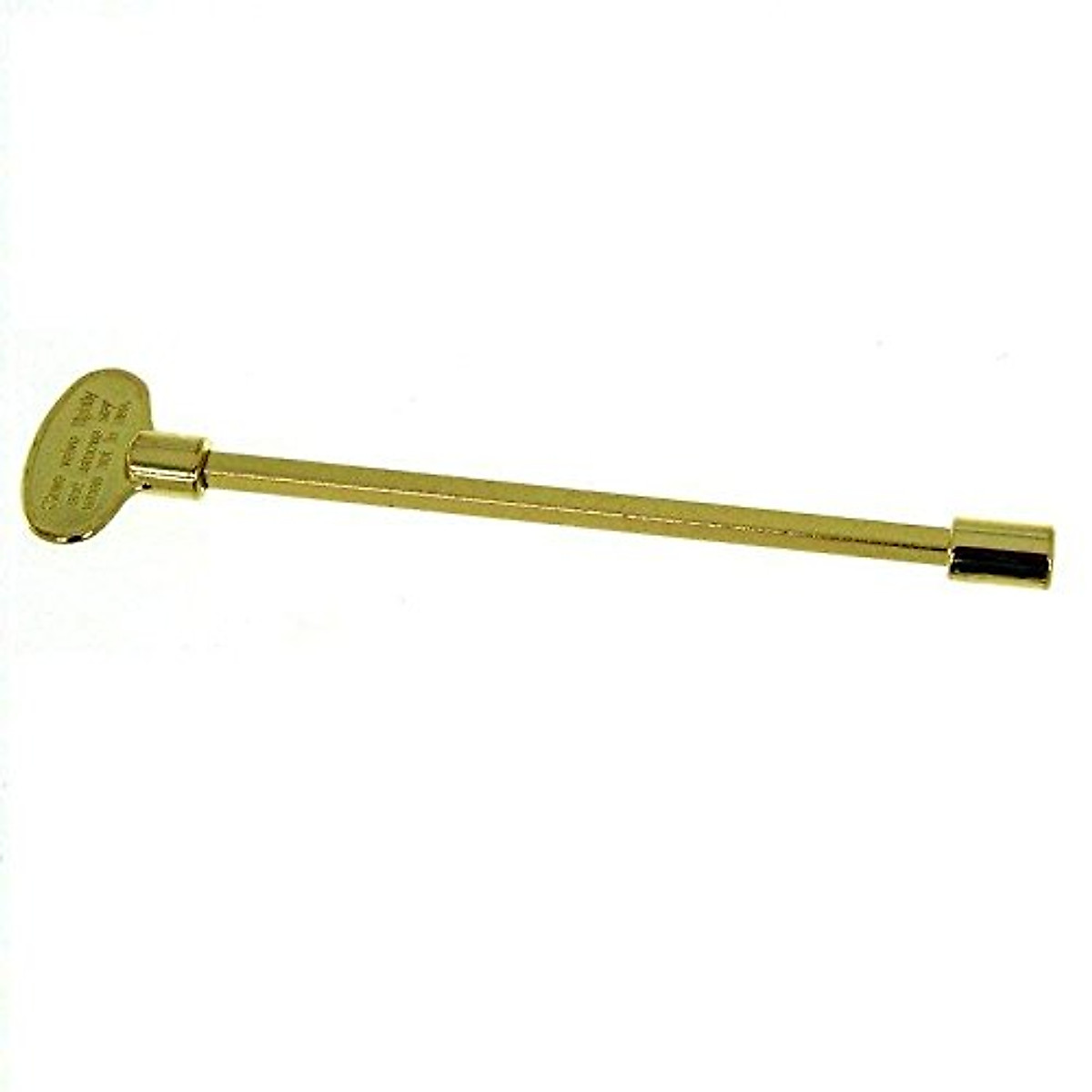 Hearth Products Controls HPC Fire Universal Shutoff Valve Key (317-8B), Polished Brass, 8-Inch