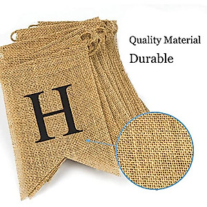 CROWNOS Happy Retirement Banner Burlap Women Men Retirement Banner for Retirement Party Decorations